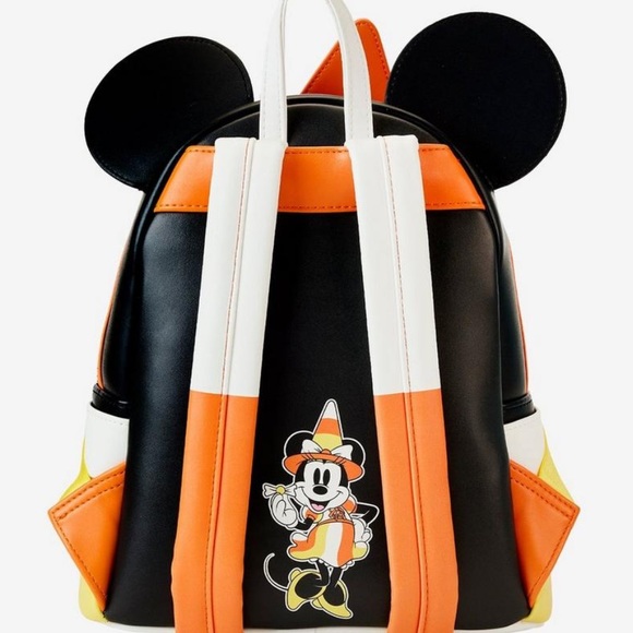 Loungefly | Bags | Loungefly Minnie Mouse Candy Corn Glowinthedark Mini ...